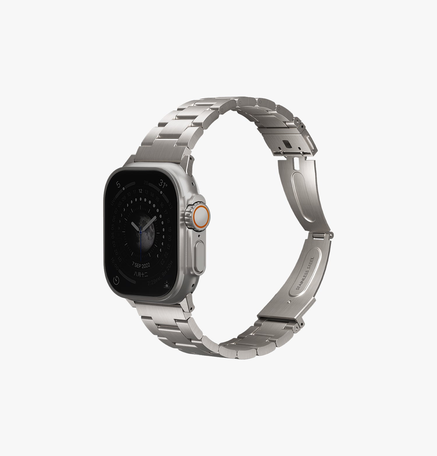 UNIQ | OSTA Stainless Steel Apple Watch Strap With Self-Adjustable Links