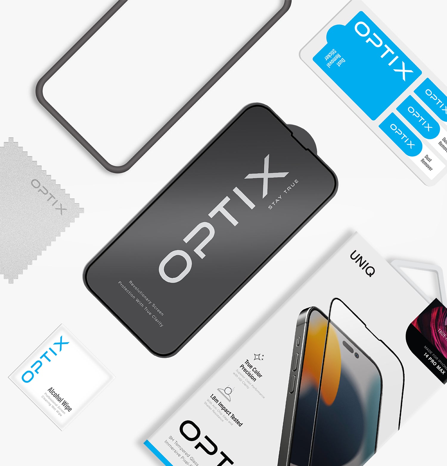 UNIQ | Optix Vivid Tempered Glass Screen Protector